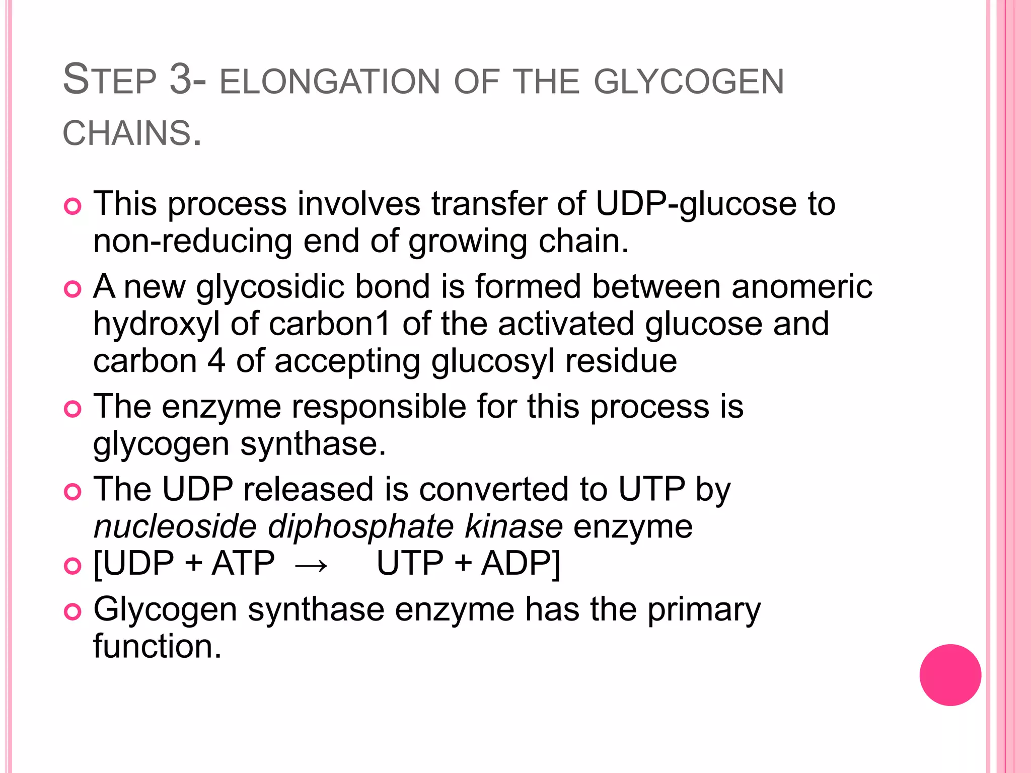 glycogenesis and glycogenolysis | PPTX
