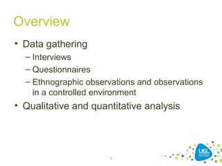 Data collection and analysis | PPT