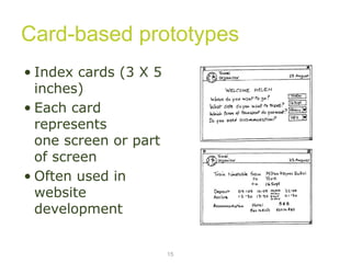 Designing and prototyping | PPT