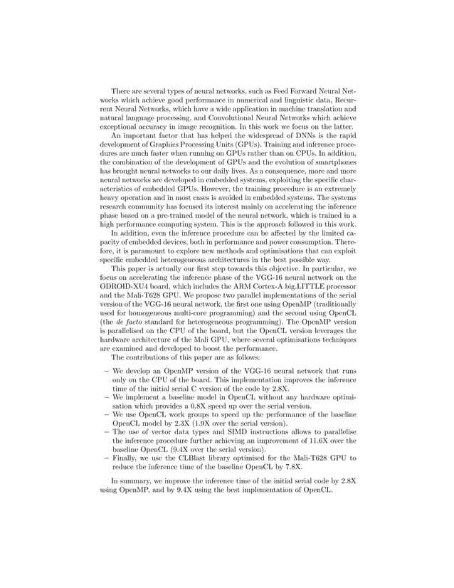 Im2colaccelerating Deep Neural Networks On Low Power Heterogeneous Architectures Pdf 