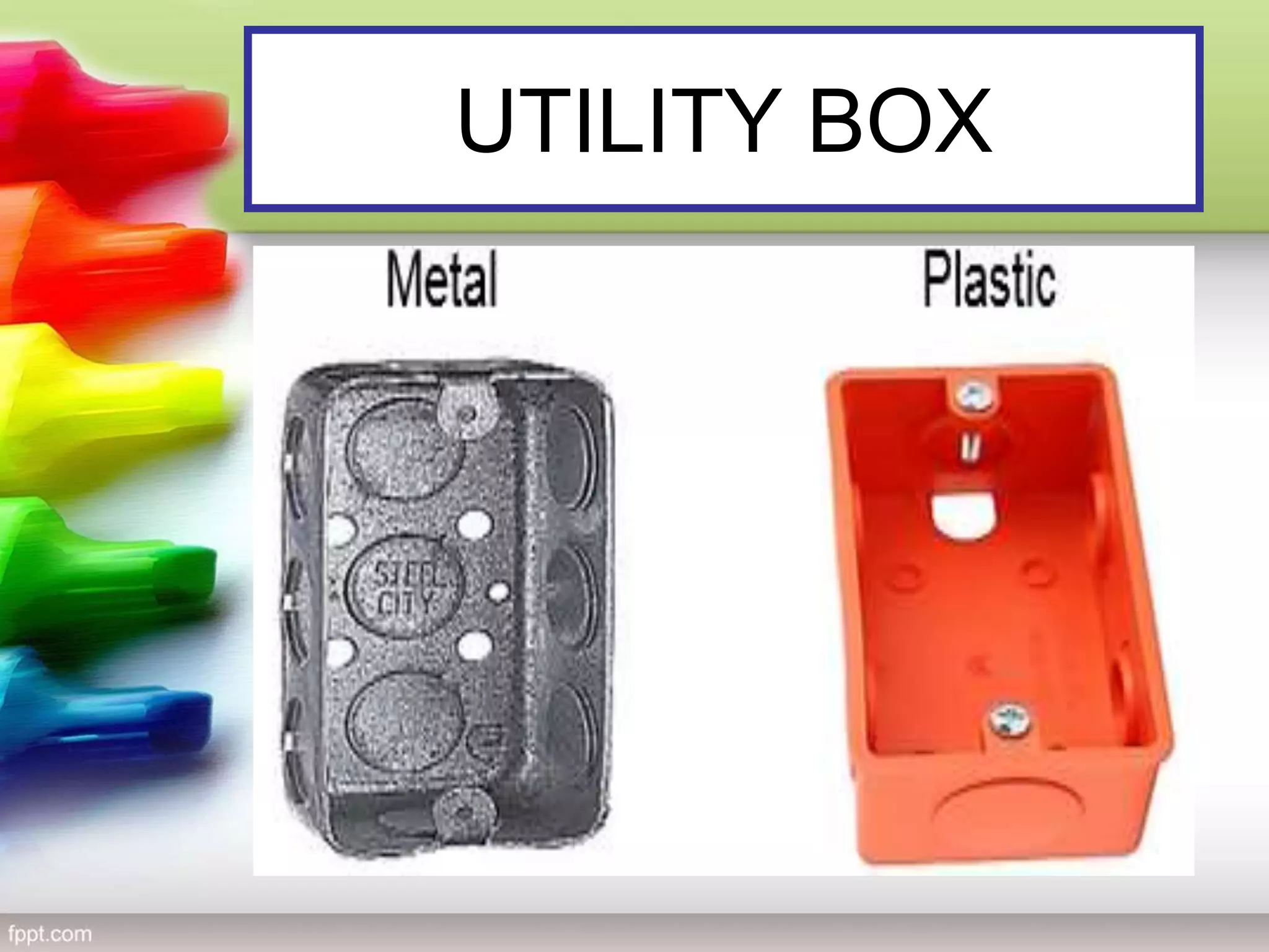 Electrical Supplies and Materials | PPTX