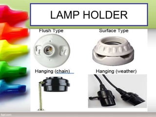 Common electrical supplies and materials store
