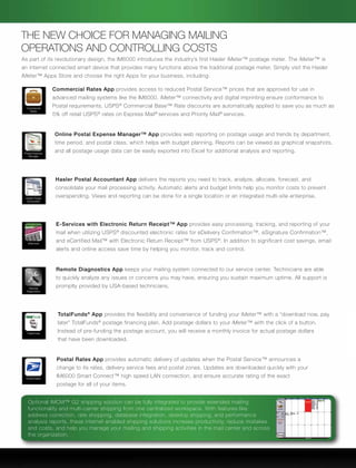 IM6000 - High Volume Mailing Supplies Systems St Louis | PDF