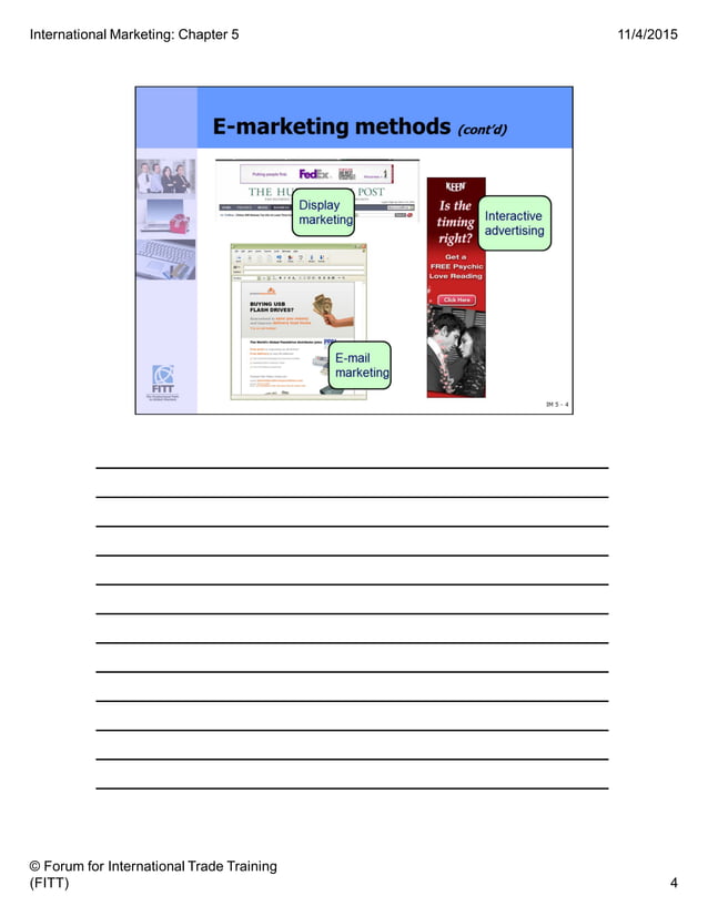 International Marketing Guiding Notes: Chapter 5 | PDF