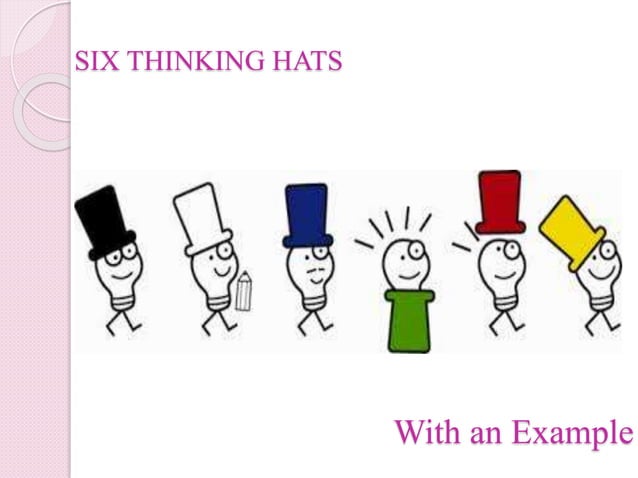 6 thinking hats | PPT