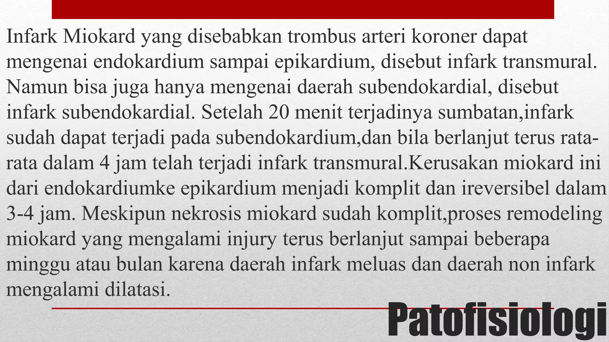 INFARK MIOKARD AKUT | PPT