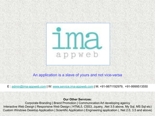 Ima appweb i-manage | PPSX | Resume Writing and Advice | Job Search