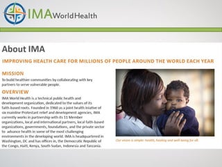 IMA Ushindi Program to Address Sexual Violence | PDF