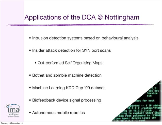 Inspiration to Application: A Tutorial on Artificial Immune Systems | PPT