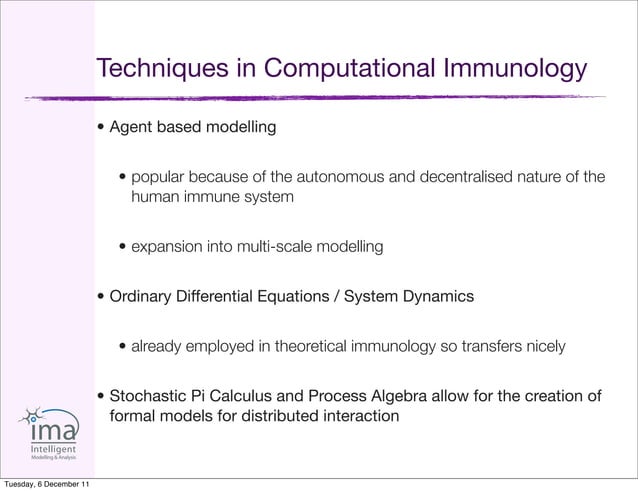 Inspiration to Application: A Tutorial on Artificial Immune Systems | PPT