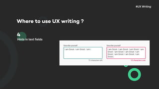 UX Writing | PDF