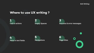 UX Writing | PDF