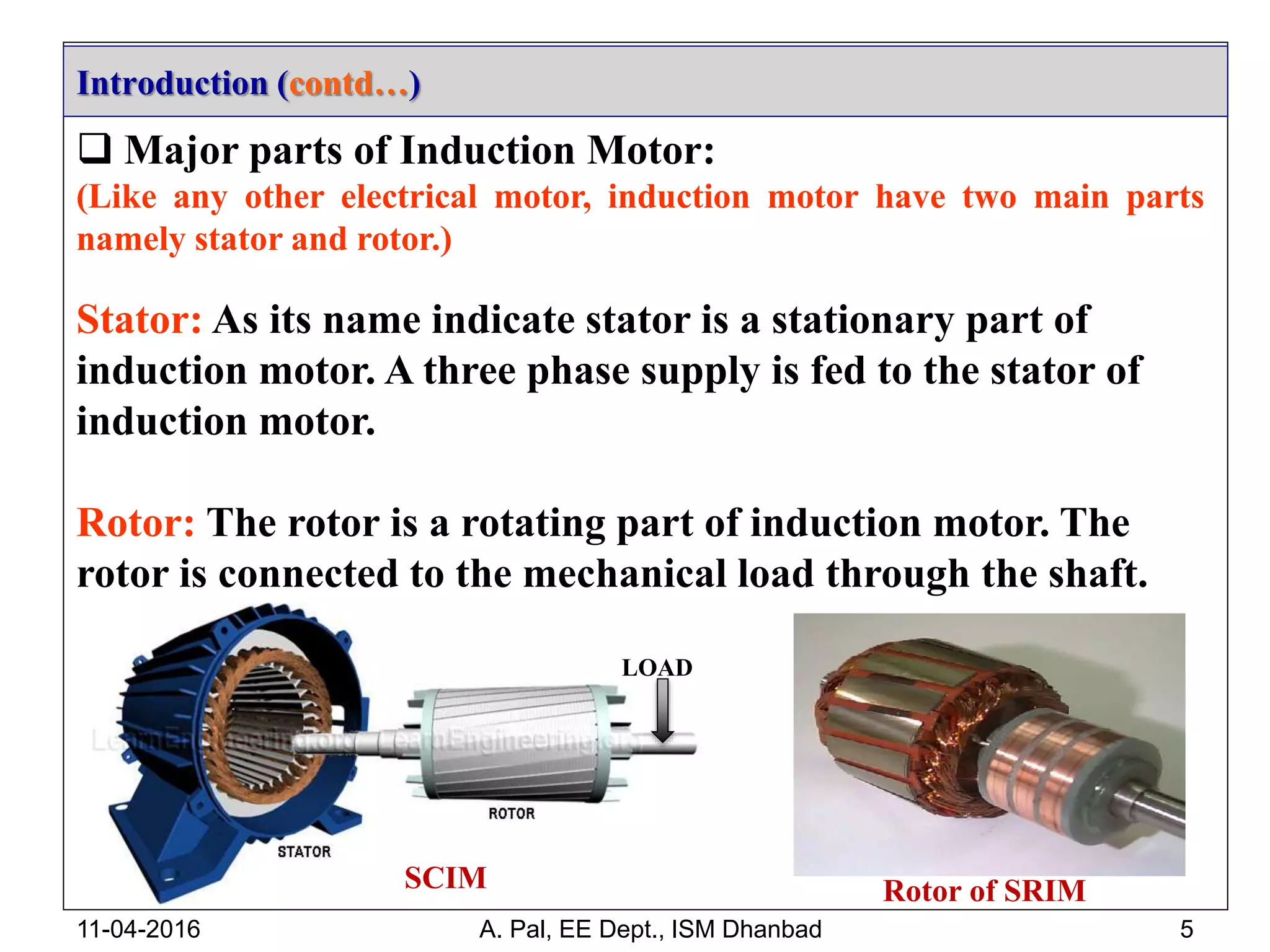 Induction Motor | PPSX