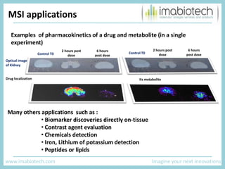 MALDI imaging at Imabiotech | PPT