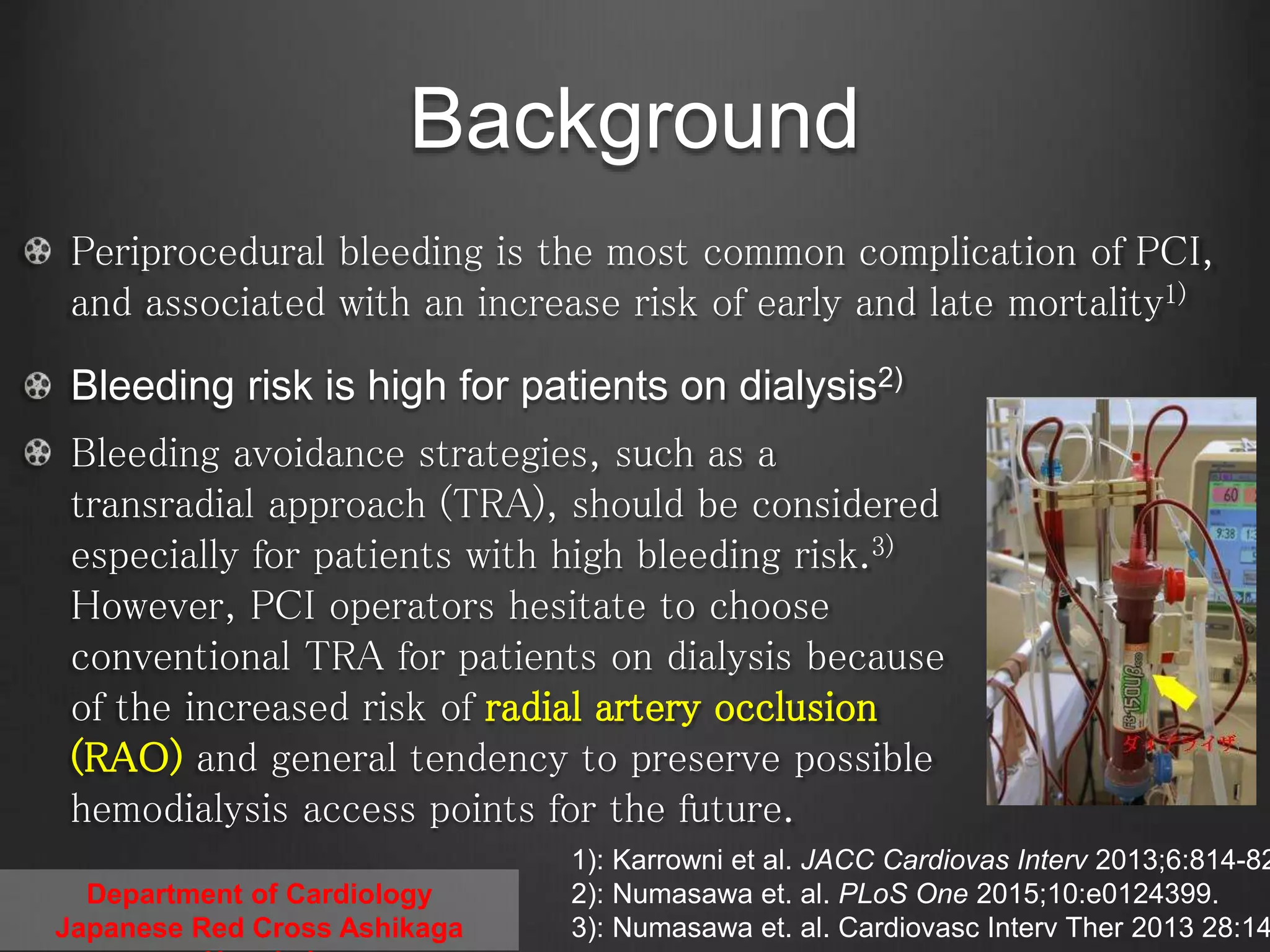 PCI & AimRadial 2018 | A Trans-Radial Approach of Cardiac ...