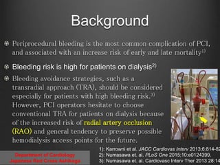 PCI & AimRadial 2018 | A Trans-Radial Approach of Cardiac ...