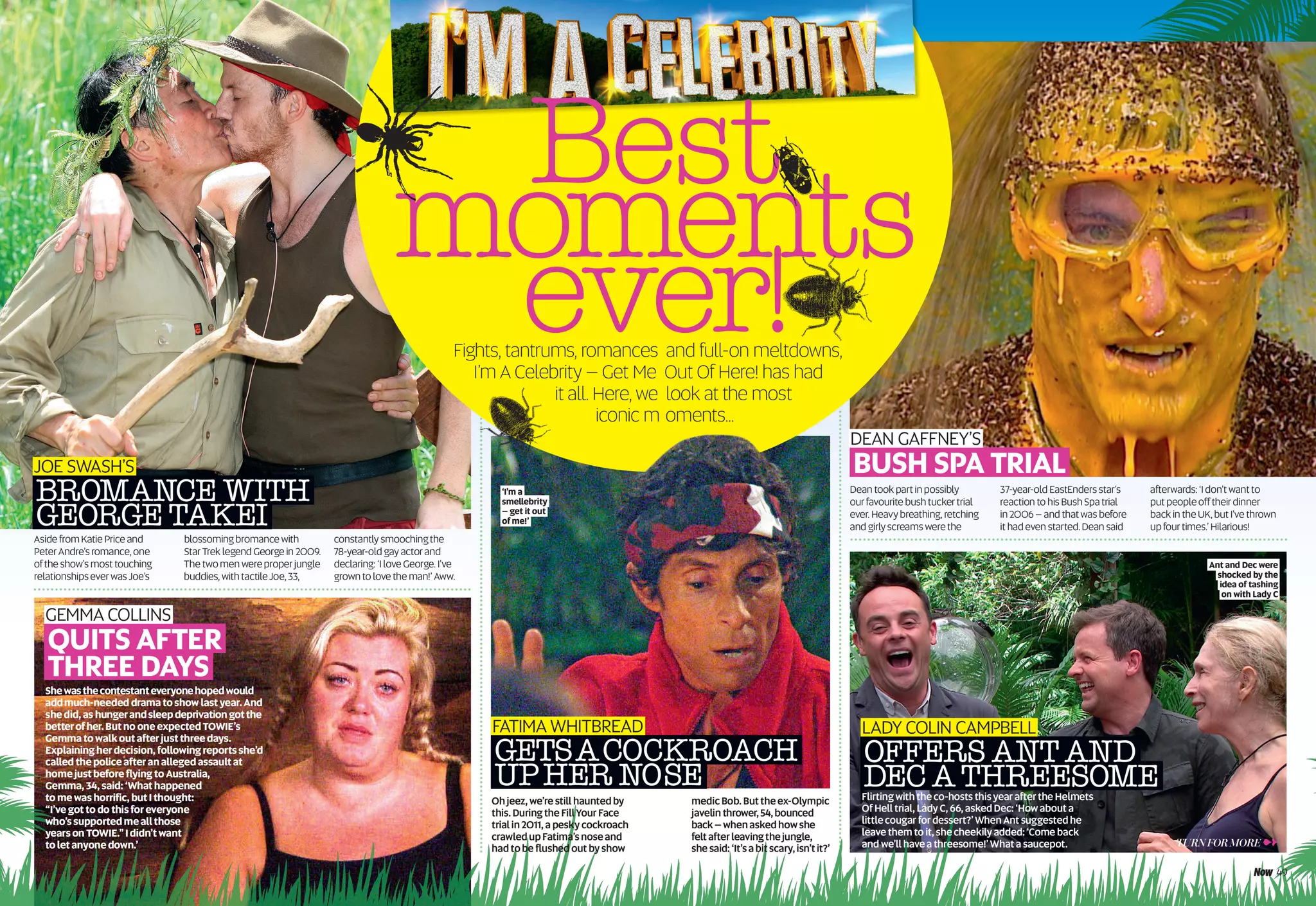 I'm A Celebrity magazine feature | PDF