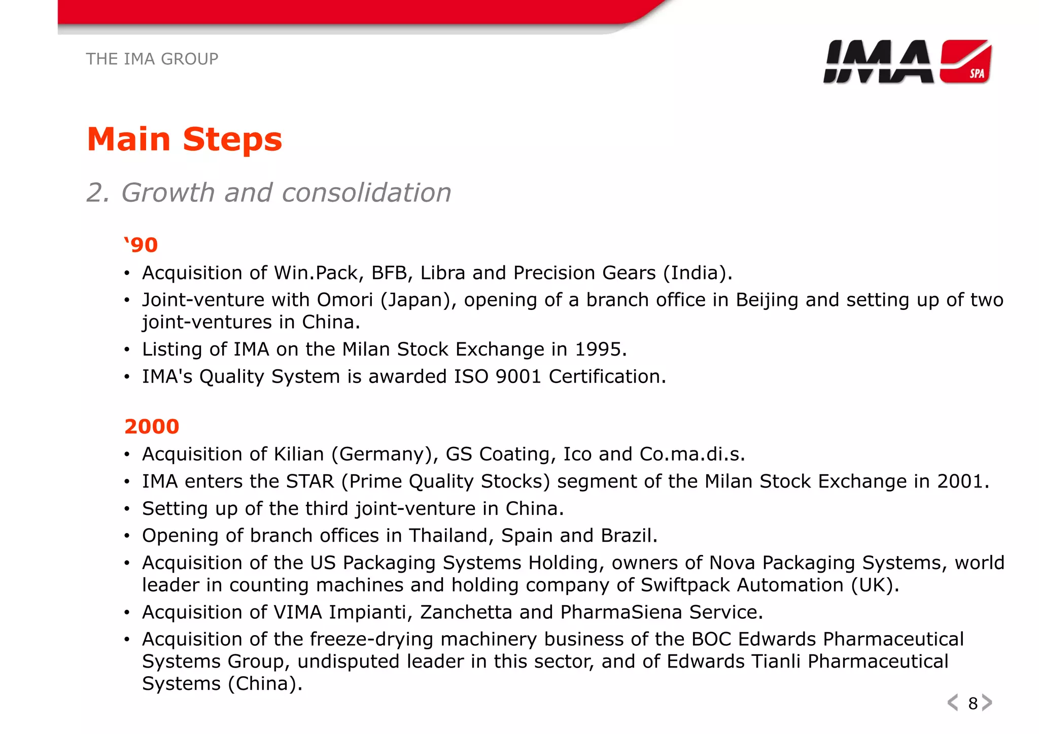 IMA Group | Corporate Presentation | June 2020 | PDF