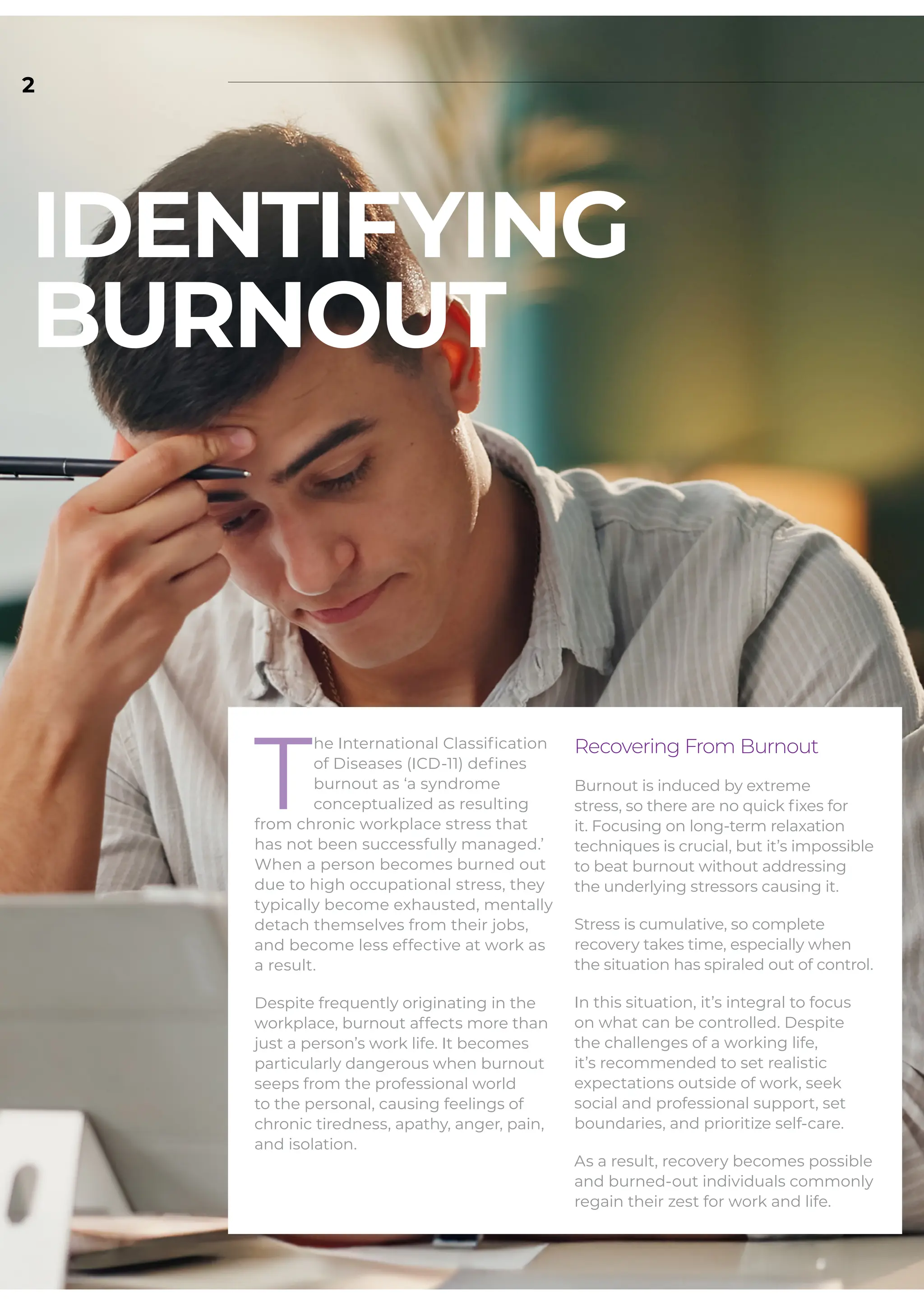 Imad Ghennouni | Identifying Career Burnout | PDF