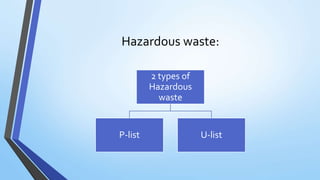 Pharmaceutical waste management | PPTX