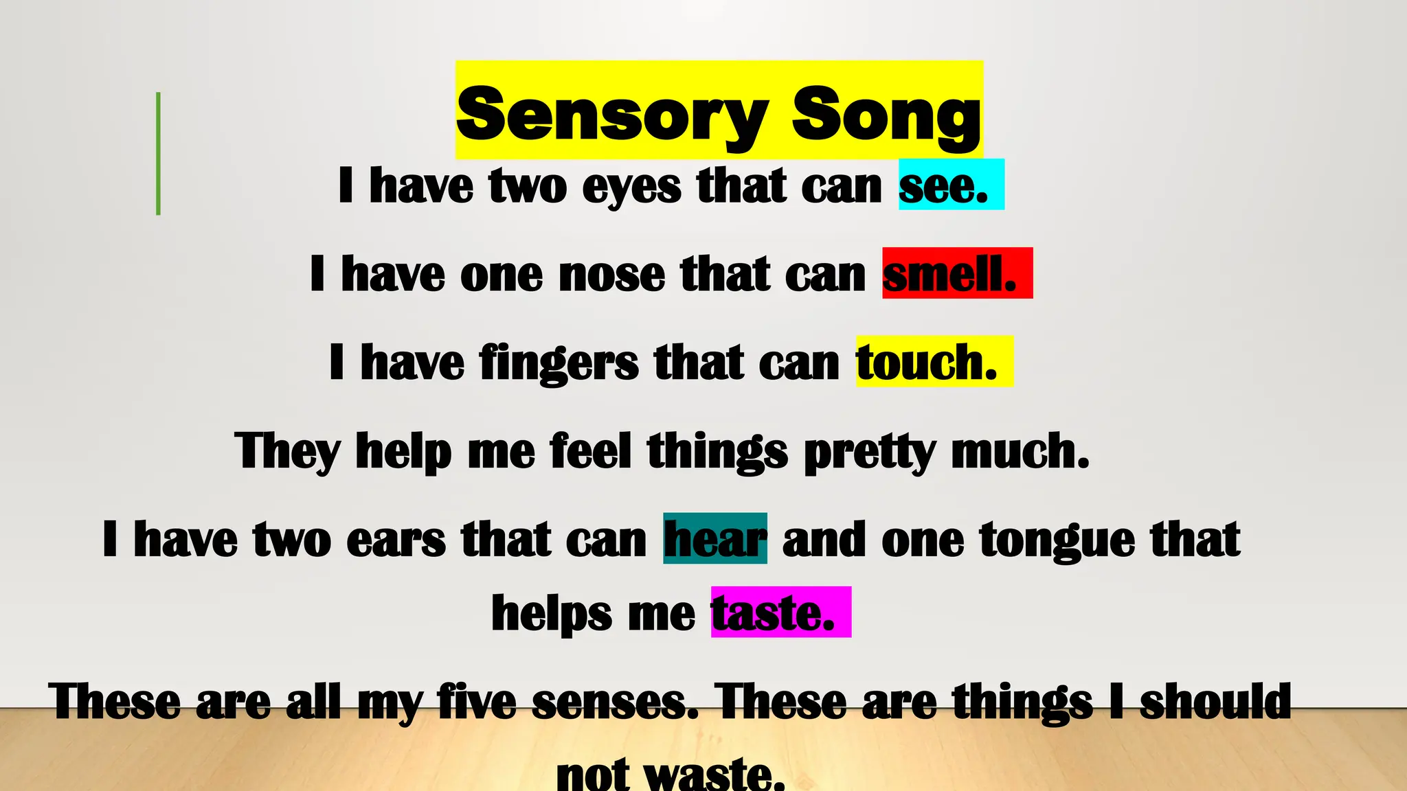 sensory images- imagery for classroom observation.pptx
