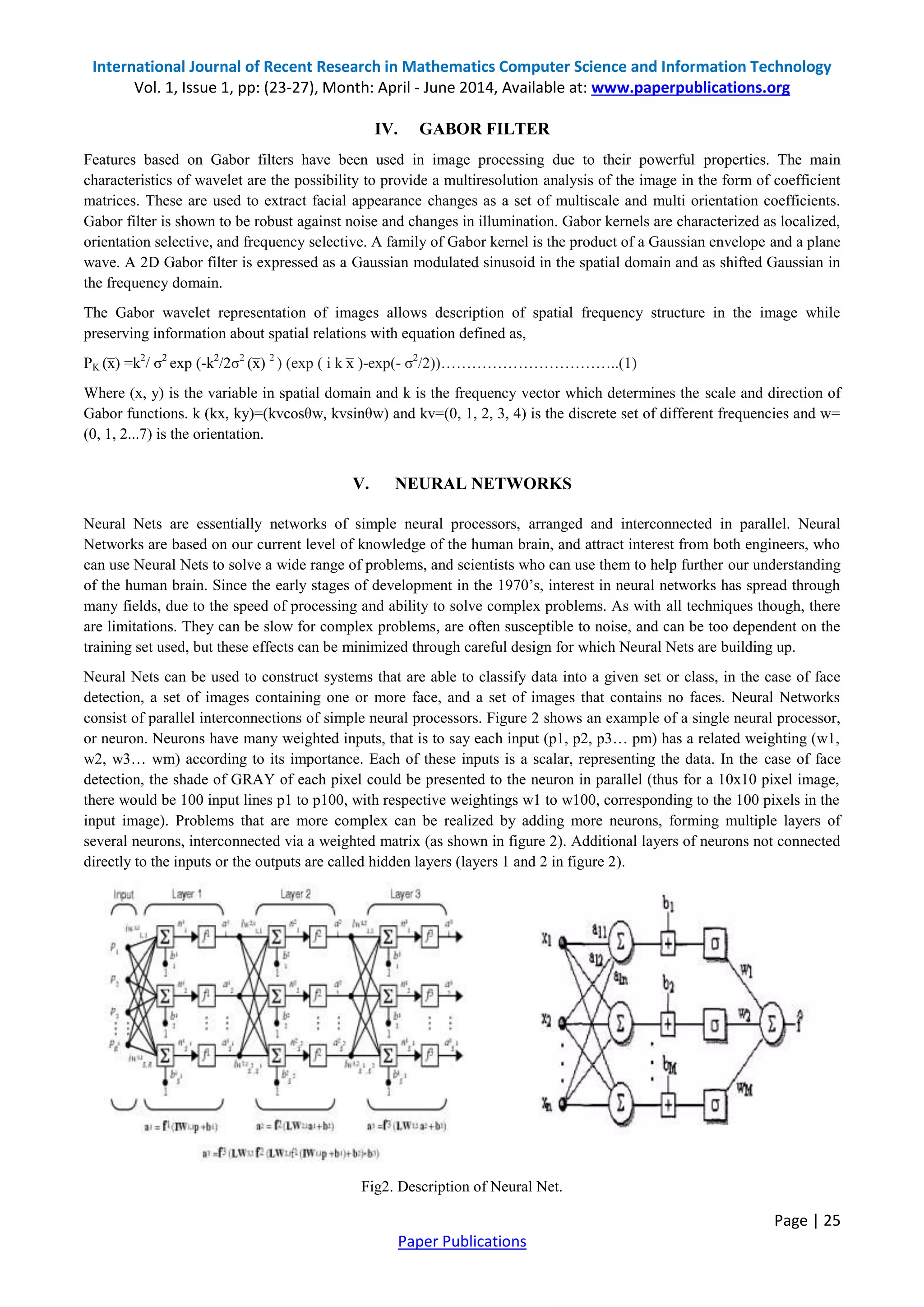 Face Recognition And Detection Using Image Processing Pdf
