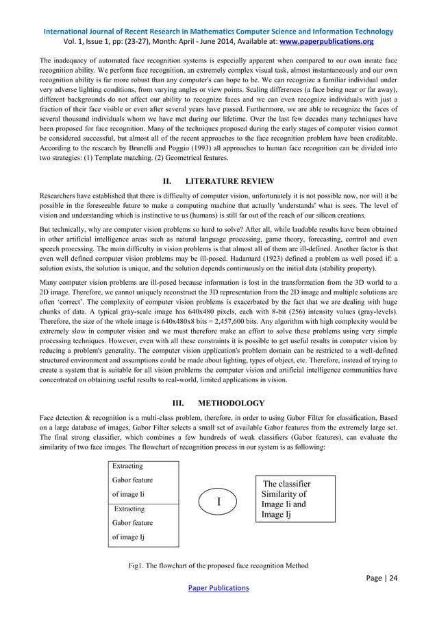 Face Recognition & Detection Using Image Processing | PDF
