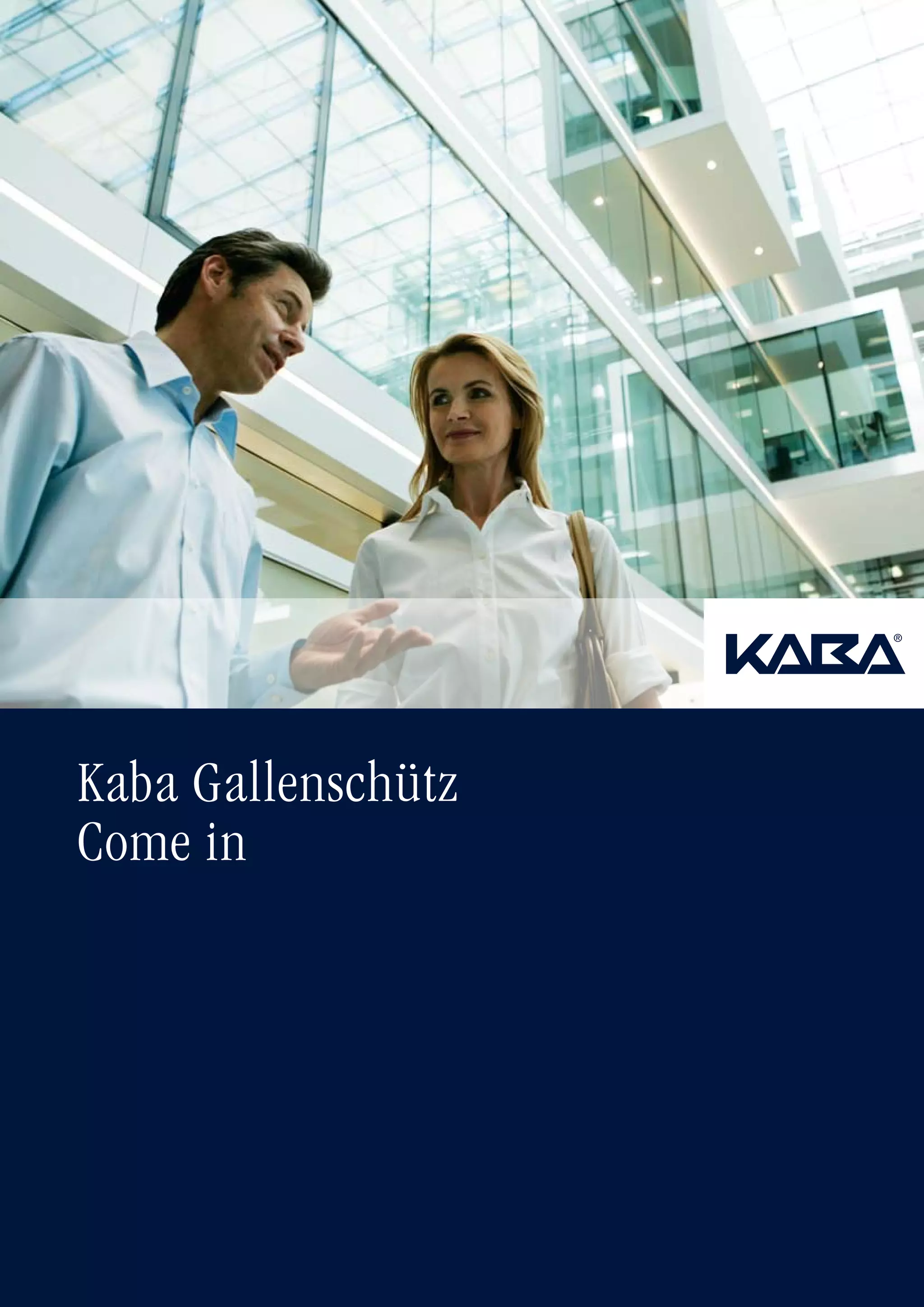 Image brochure-kaba-come-in | PDF | Home Security | Home & Garden