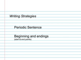 Image driven revision strategies in writing | PPT