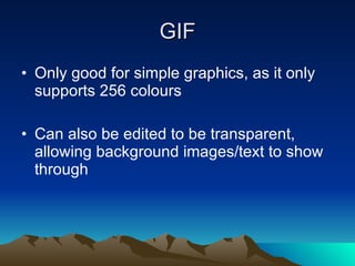 JPEG vs GIF vs PNG | PPT