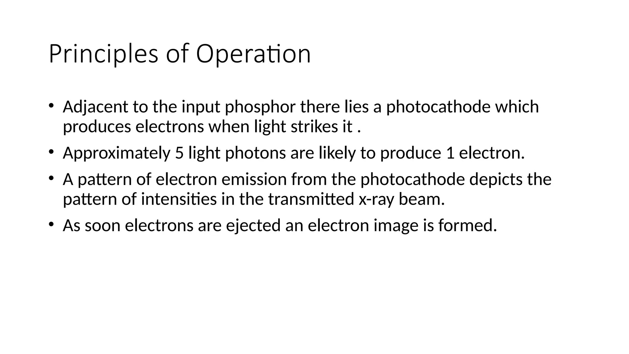 Image-Intensifier Tube (II Tube) by T.R.B. | PPTX
