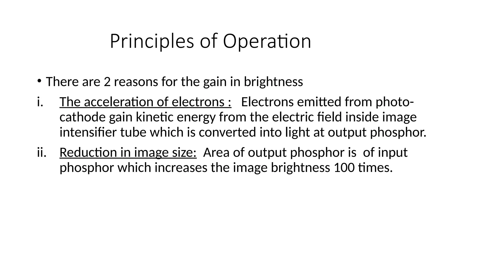 Image-Intensifier Tube (II Tube) by T.R.B. | PPTX