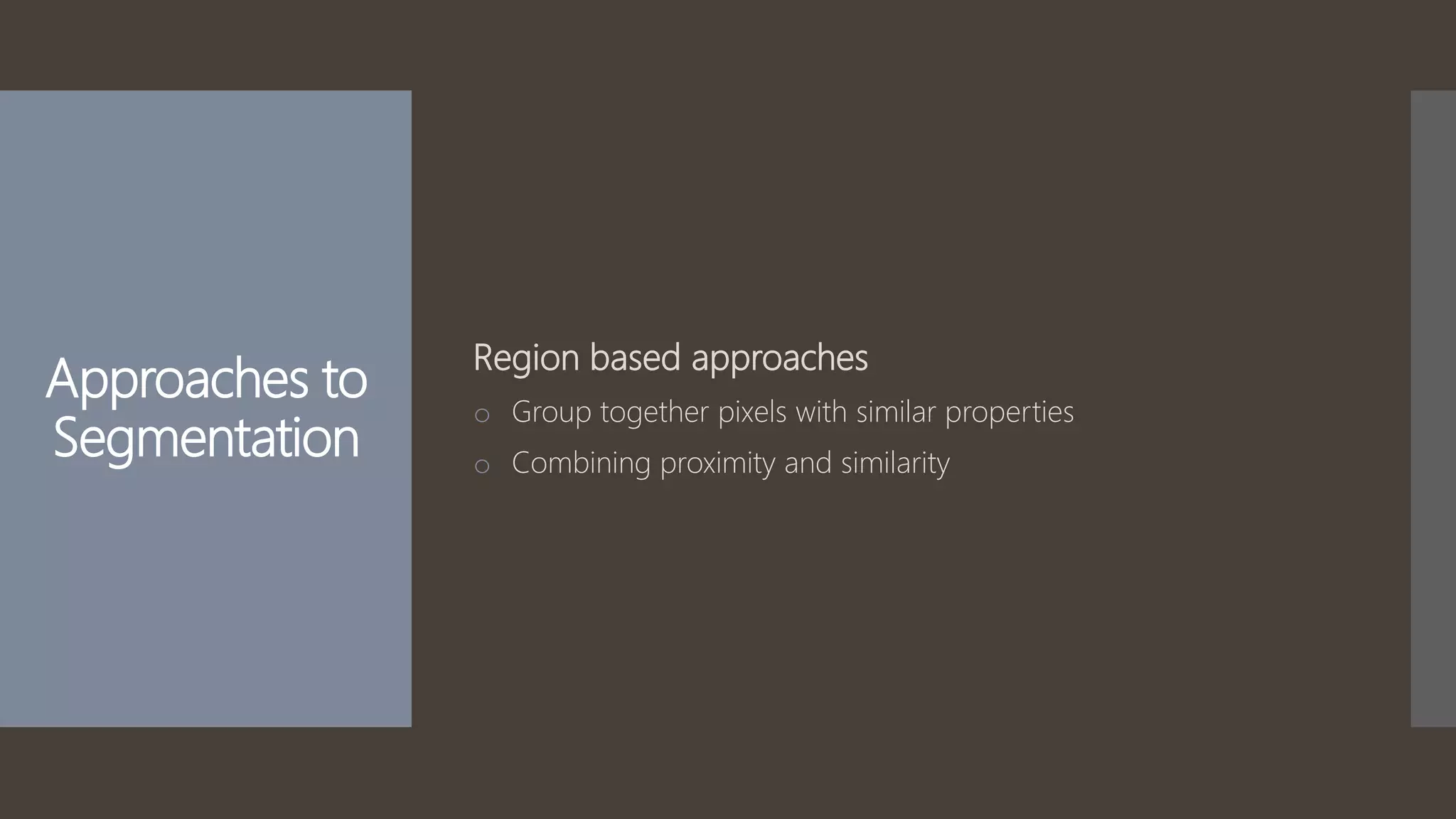 Region based image segmentation | PPTX