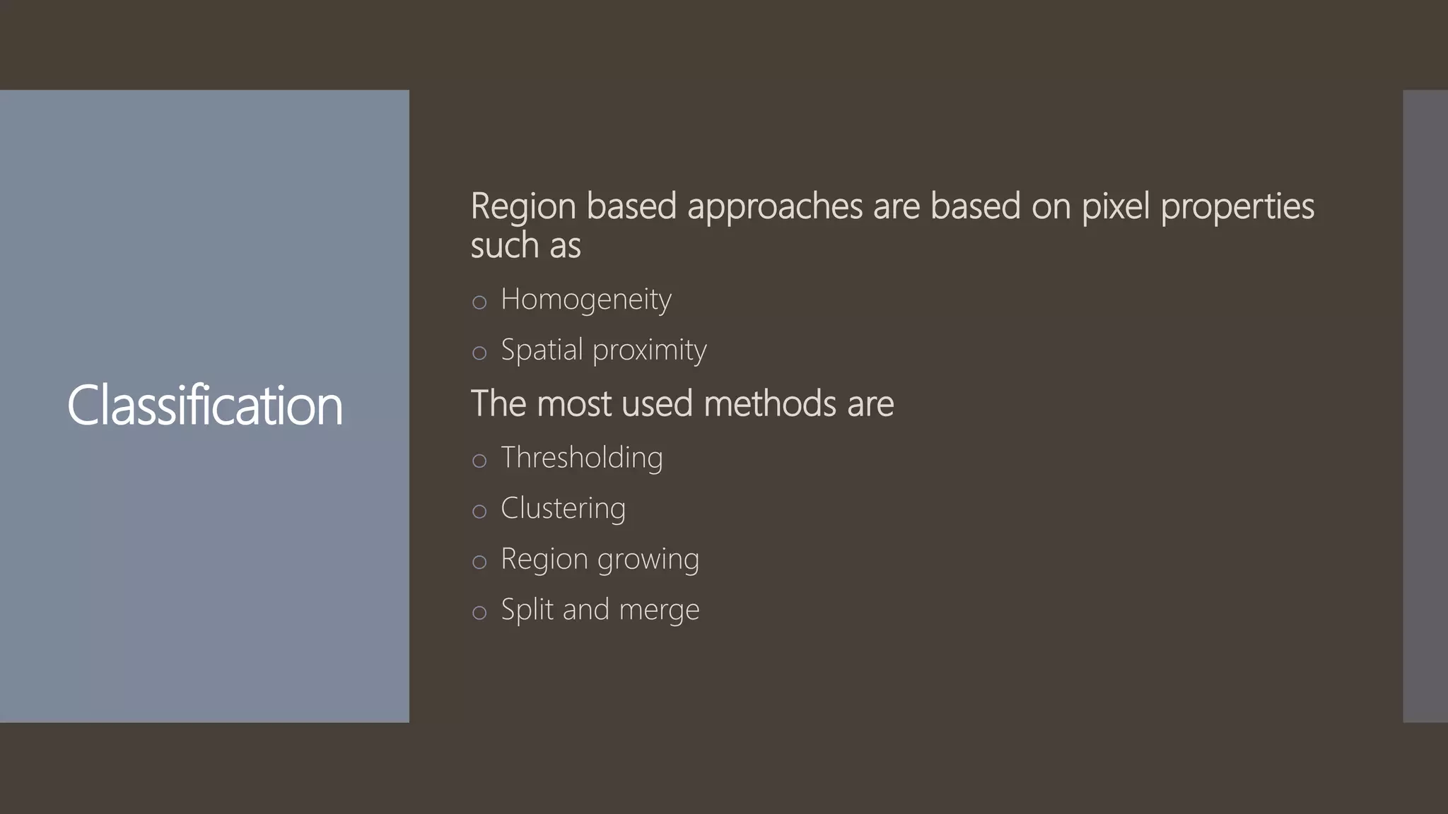 Region based image segmentation | PPTX