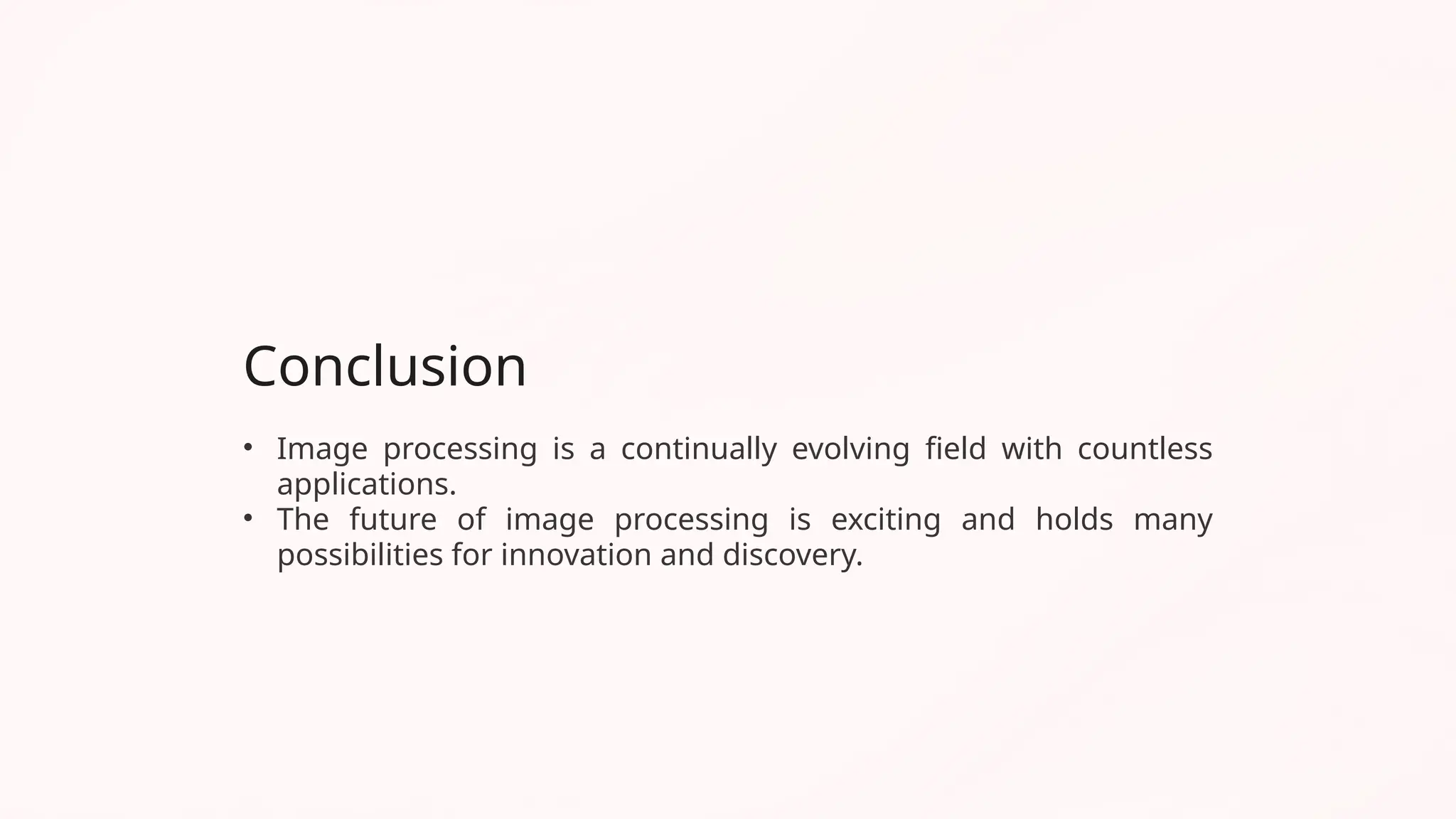 Basic Concept of Image-Processing and its Applications | PPTX
