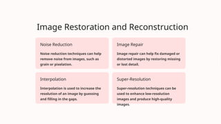 Basic Concept of Image-Processing and its Applications | PPT