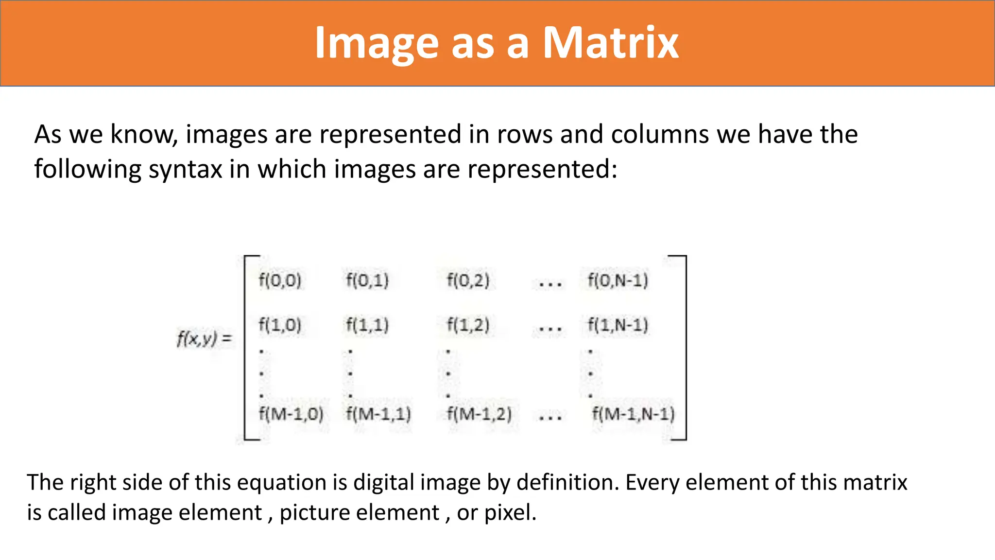 Introduction to Image Processing_Lecture01 | PPT