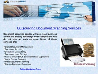 Image Scanning Services | PPTX