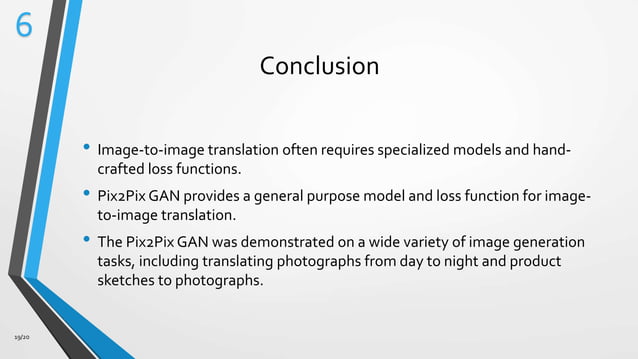 Image to image translation with Pix2Pix GAN | PPTX | Graphics Software ...
