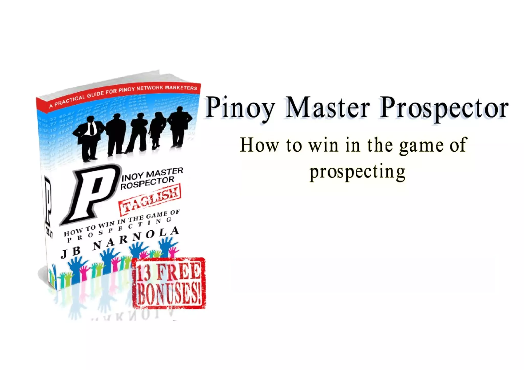 Pinoy Master Prospector | PPT