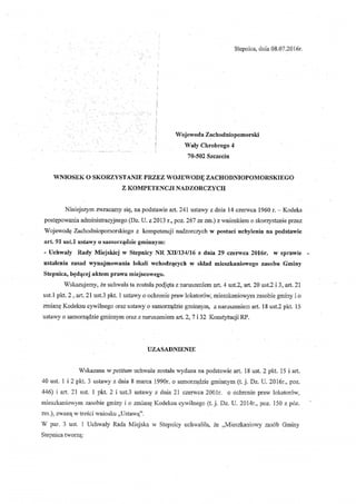 Odpowiedź na wnioski o udostępnienie informacji publicznej | PDF