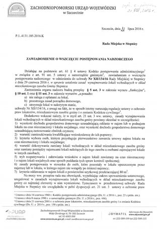 Odpowiedź na wnioski o udostępnienie informacji publicznej | PDF