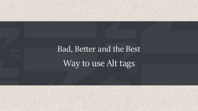 Image Alt Tag Optimization Tips | PPT