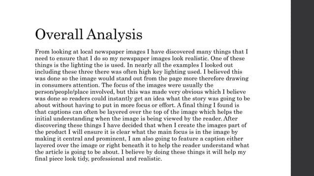 Image Analysis | PPT