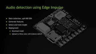 Image and Audio Detection using Edge Impulse | PPTX