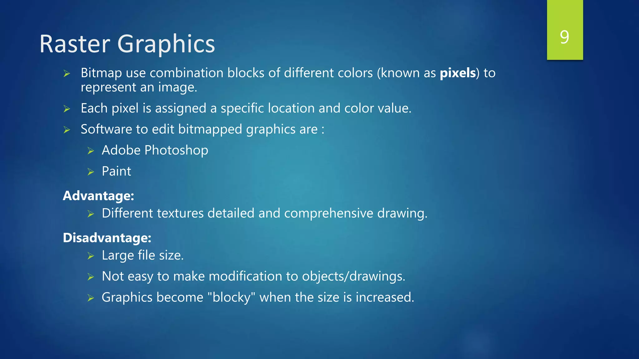 Fundamentals Image and Graphics | PPTX