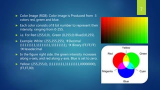Fundamentals Image and Graphics | PPTX