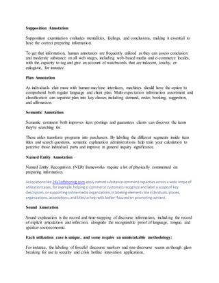 Image and video annotation | DOCX