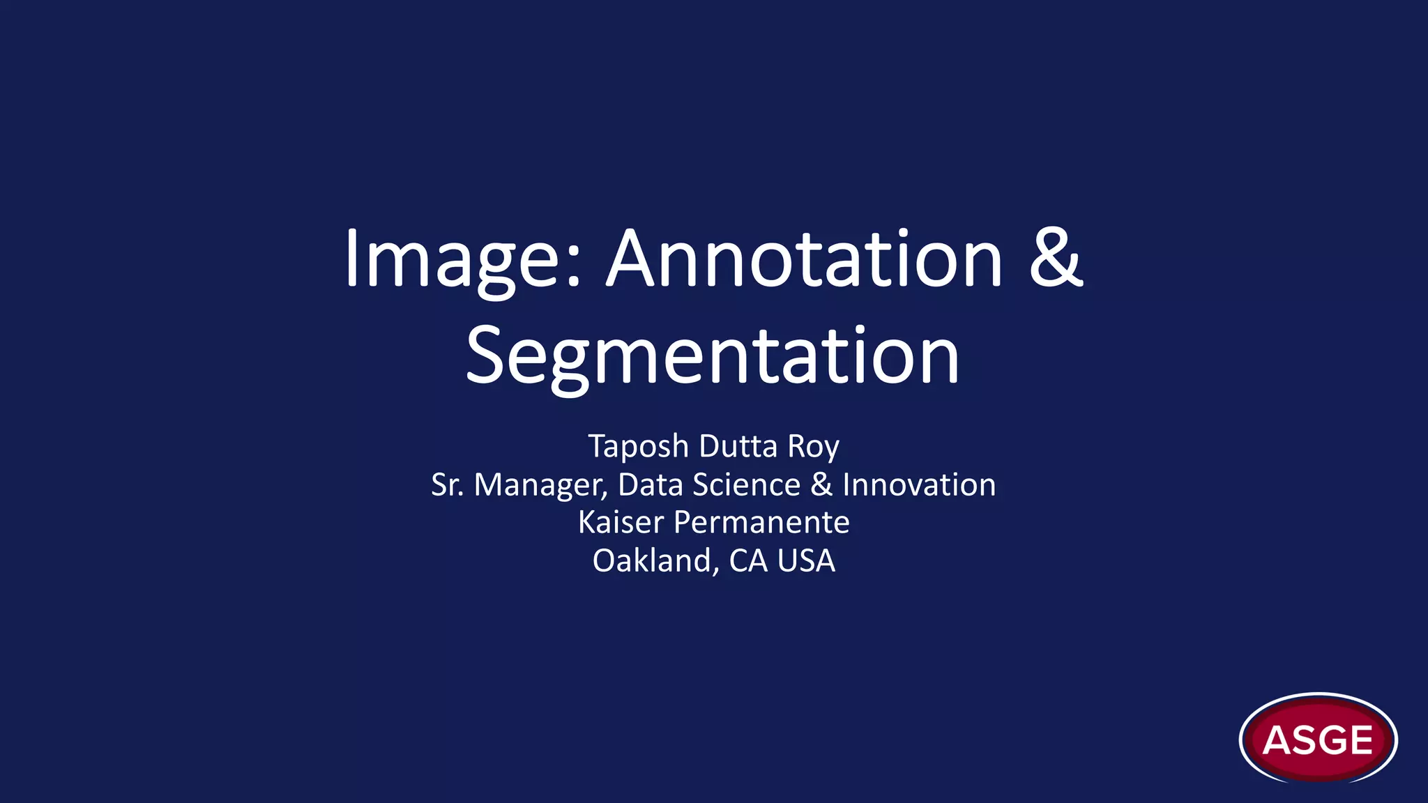 Image Annotation Segmentation And Annotation Pdf Technology And Computing