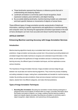 _Image Annotation Experts_ Unleashing AI's Vision with Professional ...